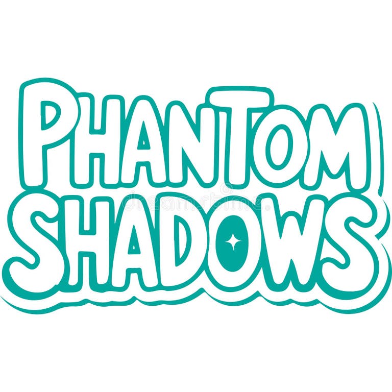 Phantom Shadows Logo Design Graphic Stock Vector - Illustration of ...