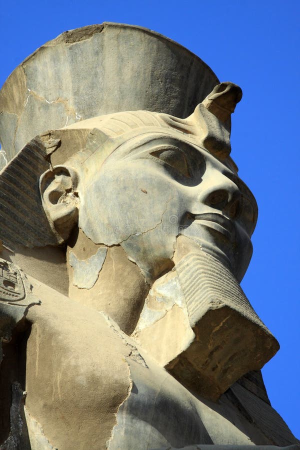 Pharaoh Ramses II - Ancient King of Egypt Stock Image - Image of ...