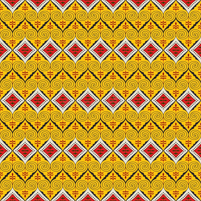 Pharaoh pattern 2 stock vector. Illustration of design - 270102219