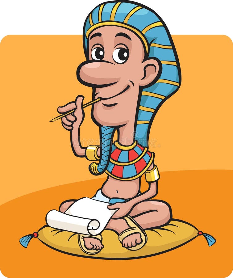 Pharaoh Sitting Stock Illustrations – 217 Pharaoh Sitting Stock ...