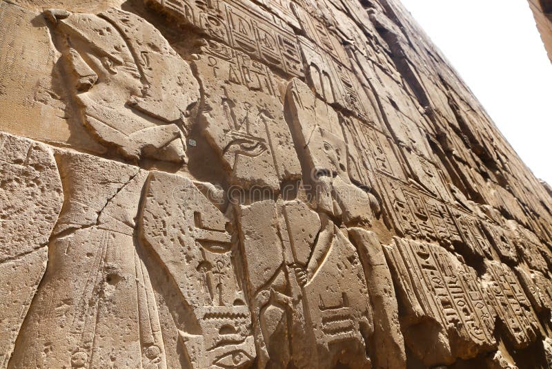 Pharaonic inscriptions stock photo. Image of egyptian - 115460760