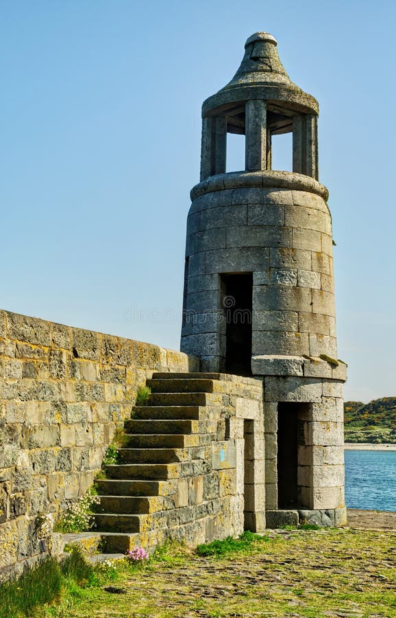 Plage De Port Logan Au Soleil Du Printemps Photo stock - Image du ...