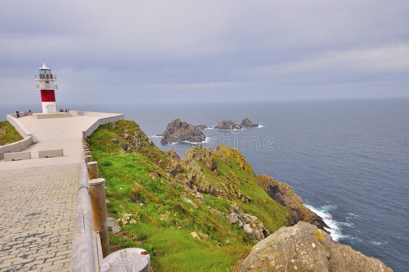 Phare du cap ortegal photo stock. Image du nord, rivage - 189940600
