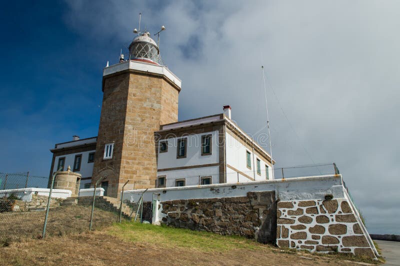 Phare de cap Finisterre photo stock. Image du espagne - 55076622