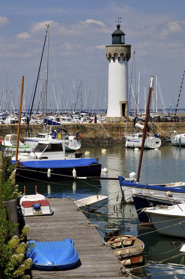 Phare De Port-Vendres Dans Les Frances Image stock - Image du phare ...