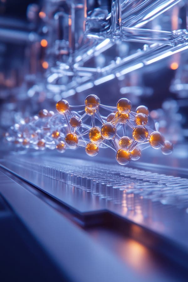 Pharmaceutical Advances, a 3D Representation of a Drug Molecule ...