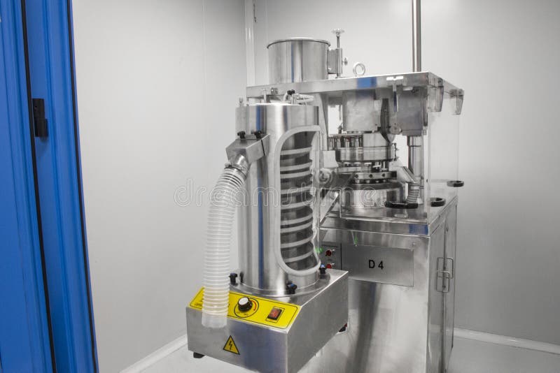 Automatic Inspection Machine - Ampoules Stock Photo - Image of ...