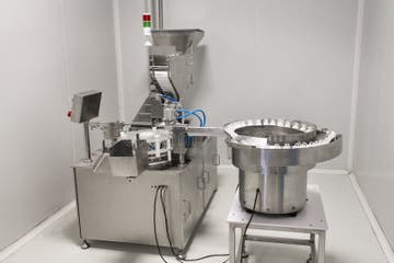 Pharmaceutical Inspection Machine Stock Photo - Image of machine ...