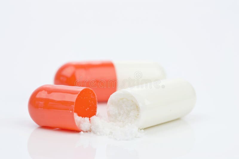Pharmaceutical Capsules stock photo. Image of antibiotic - 28005028