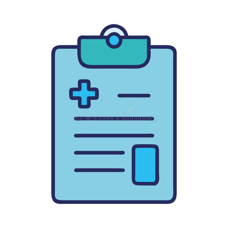 Pharmaceutical Industry Medical Report Icon Stock Illustration ...