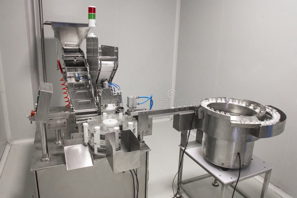 Pharmaceutical Inspection Machine Stock Image - Image of medicine ...