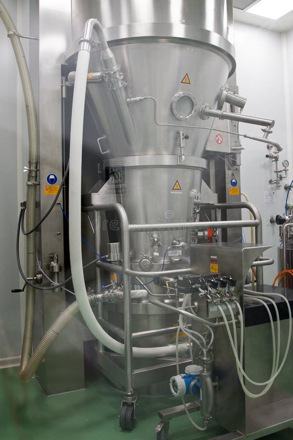 Pharmaceutical Laboratory Equipment Stock Image - Image of cables ...