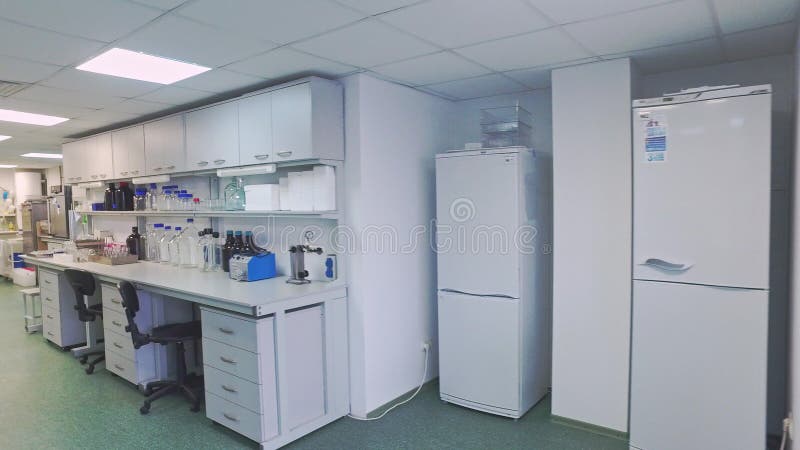 Modern Laboratory Interior Empty Laboratory Room Lab Interior Empty Lab ...
