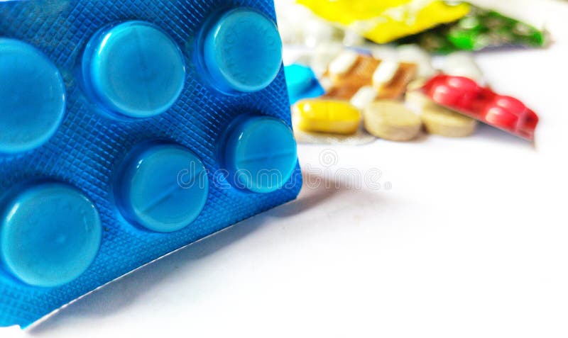 Pharmaceutical Medicines Capsules and Tablets Packets Editorial Stock ...