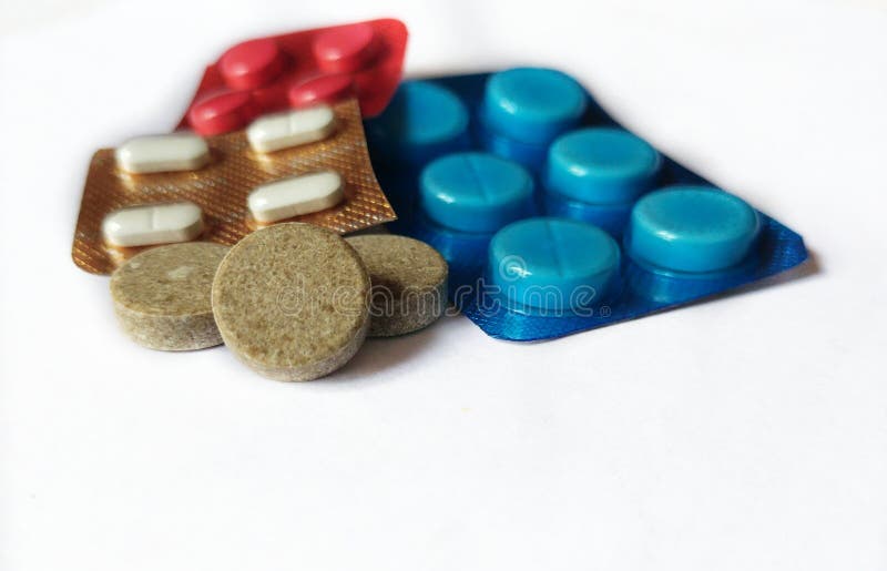Pharmaceutical Medicines Capsules and Tablets Packets Editorial Image ...