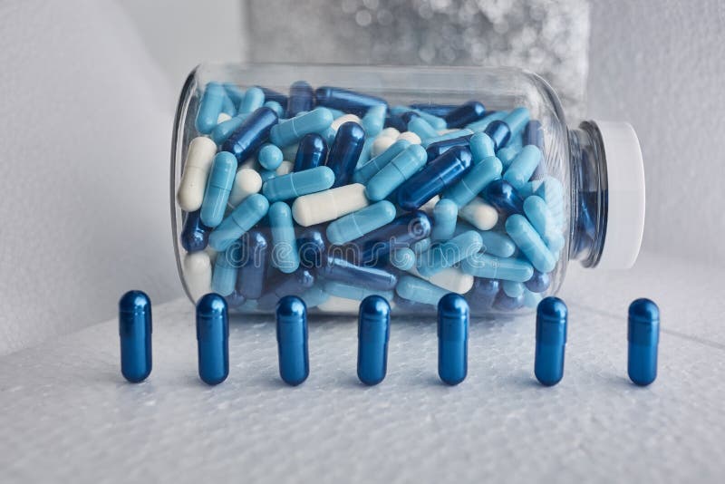 Pharmaceutical Nutraceutical Compounding Packaging Stock Image - Image ...