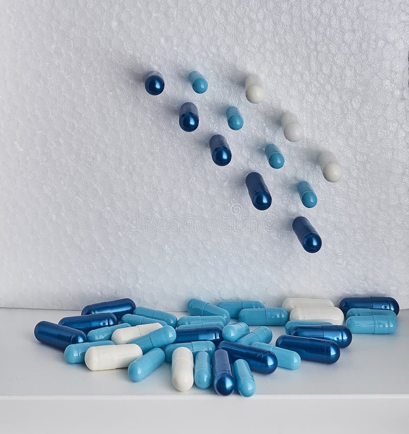 Pharmaceutical Nutraceutical Compounding Packaging Stock Photo - Image ...