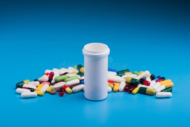 Pharmaceutical Pill and Tablets Stock Image - Image of health ...