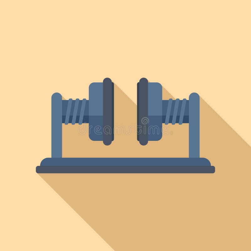 Pharmaceutical Press Machine Icon Flat Vector. Automatic Action Stock ...