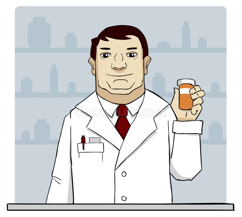 Pharmacist Drawing Stock Illustrations – 1,118 Pharmacist Drawing Stock ...