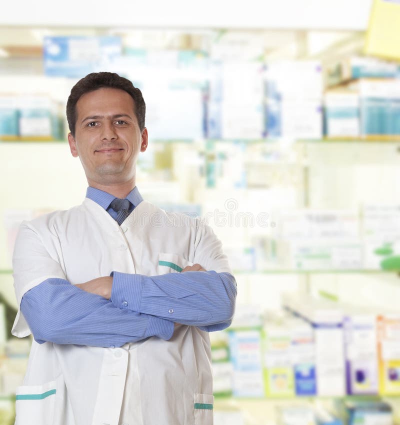 Pharmacy stock image. Image of ethnicity, confident, looking - 14052869