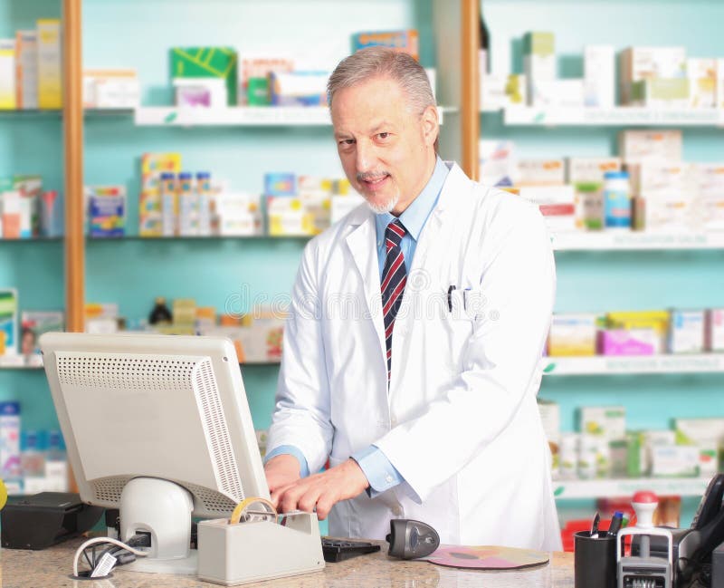 Pharmacy stock image. Image of ethnicity, confident, looking - 14052869