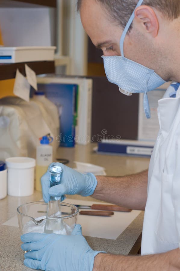 Pharmacist mixing medicine stock photo. Image of drugs - 9647060