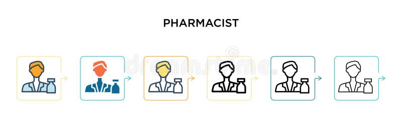 Outline Pharmacist Stock Illustrations – 2,549 Outline Pharmacist Stock ...