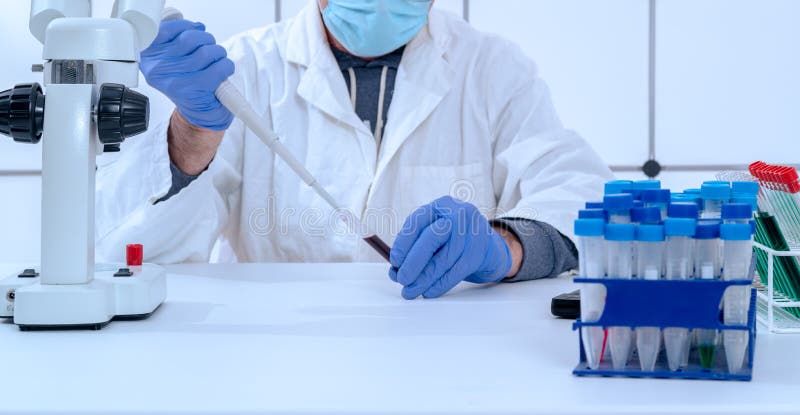 Pharmacological Research in the Laboratory of Medical Stock Photo ...