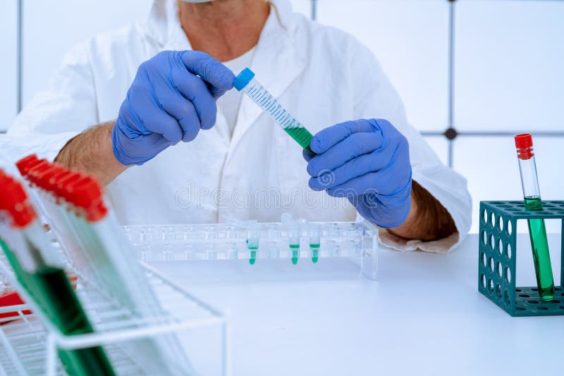 Pharmacological Research in the Laboratory of Medical Stock Photo ...