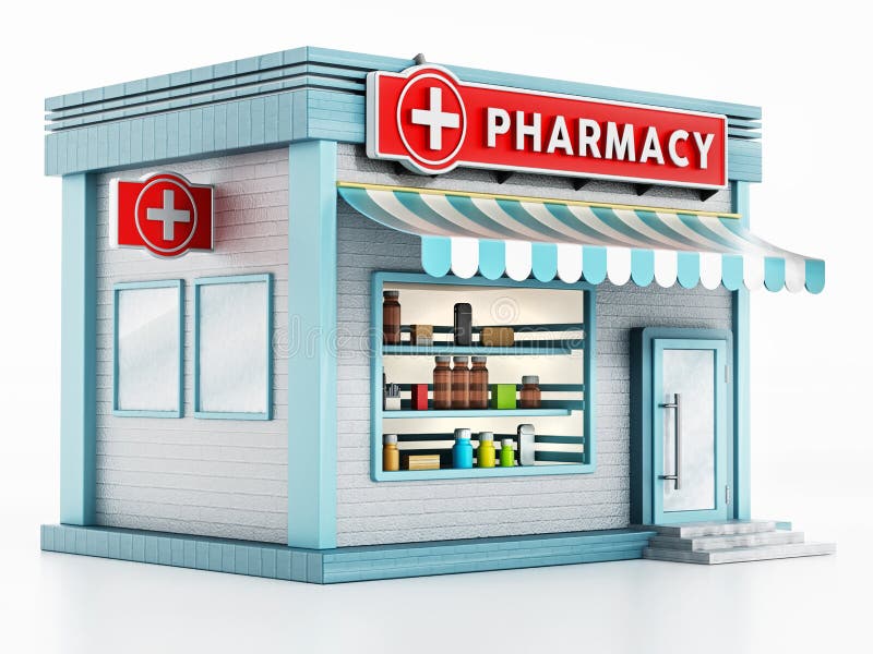 Pharmacy Building Stock Illustrations – 7,829 Pharmacy Building Stock ...