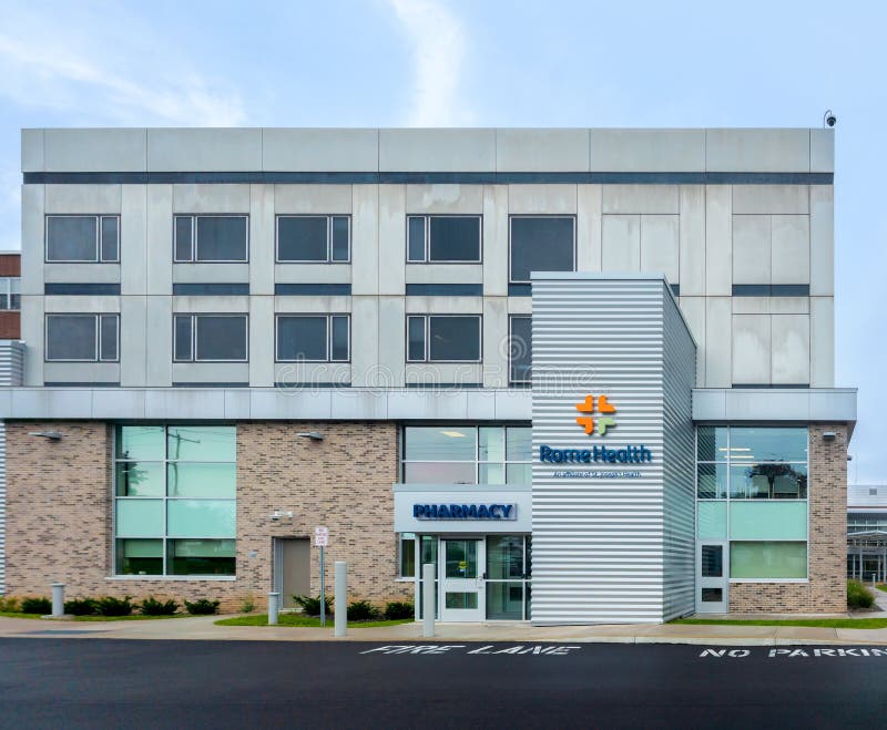 The Pharmacy Building of Rome Hospital Editorial Photo - Image of ...