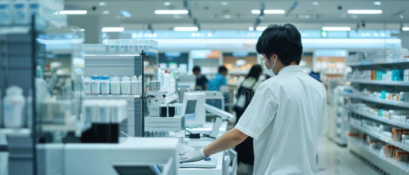A Pharmacy Dispensing Medication through an Automated System ...