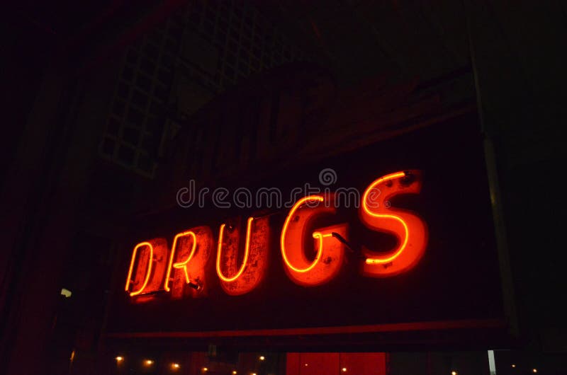 Pharmacy Drug Sign stock photo. Image of medication, neon - 90126590