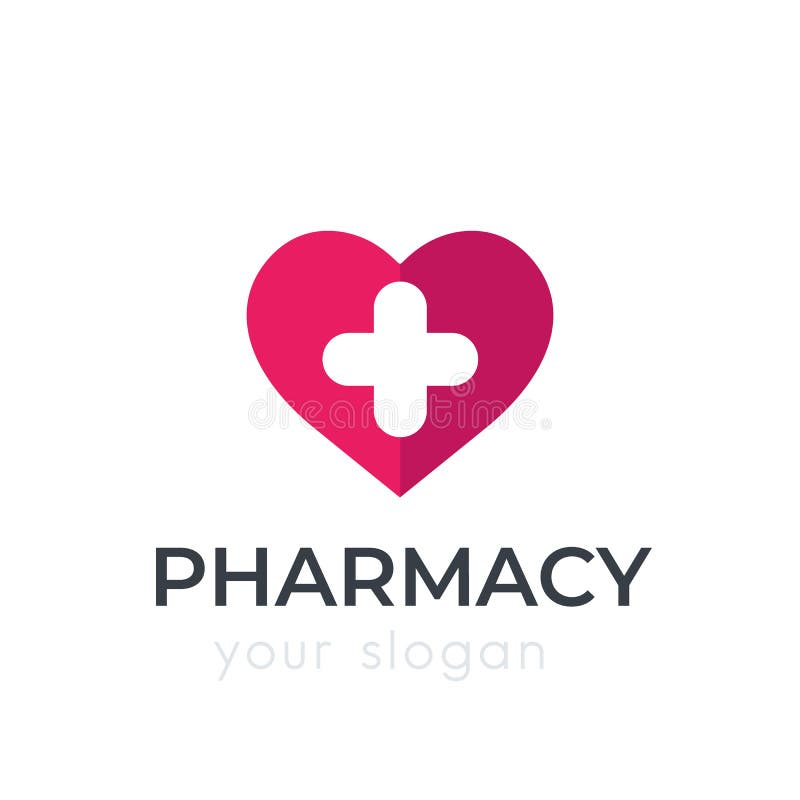 Pharmacy, Drugstore Vector Logo Stock Vector - Illustration of white ...