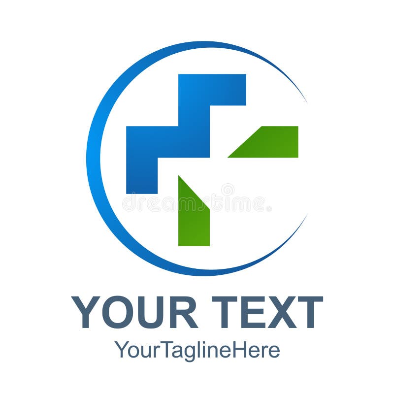 Pharmacy Logo Medicine Green Cross Abstract Design Vector Template ...