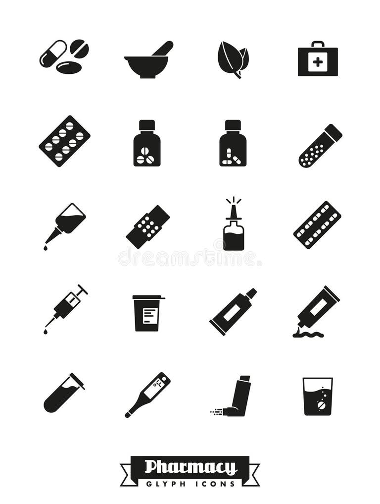 Icons Pharmacy Stock Illustrations – 43,228 Icons Pharmacy Stock ...