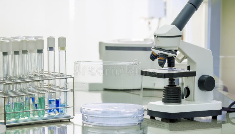 Pharmacy, Medicine and Research, Laboratory with Interior Stock ...