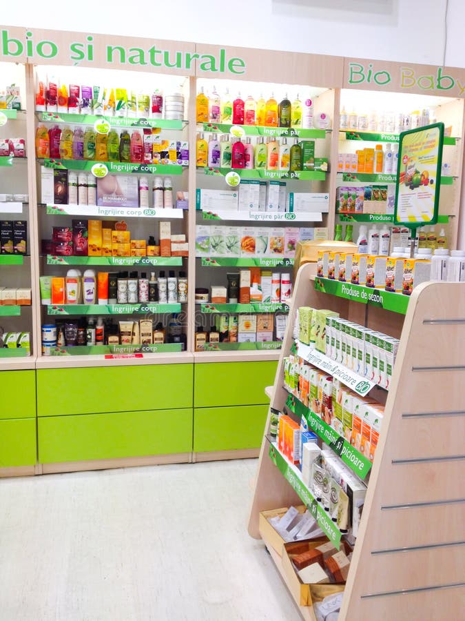 Pharmacy Shop Drugstore Interior Editorial Stock Photo - Image of ...