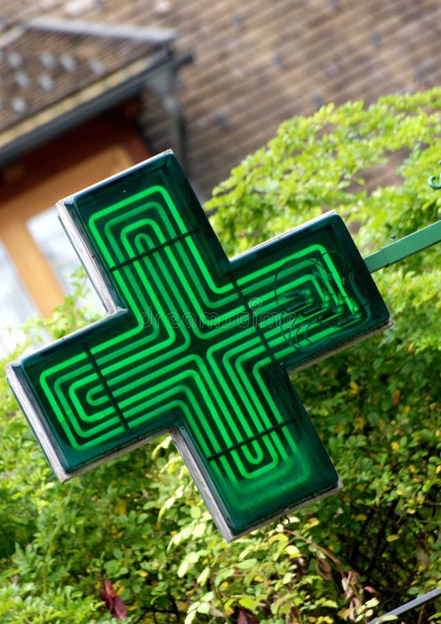 Pharmacy sign stock photo. Image of drugs, center, believing - 7604852