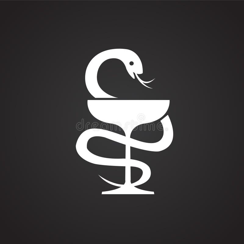 Pharmacy Snake And Cup Medical Symbol Stock Vector - Illustration of ...