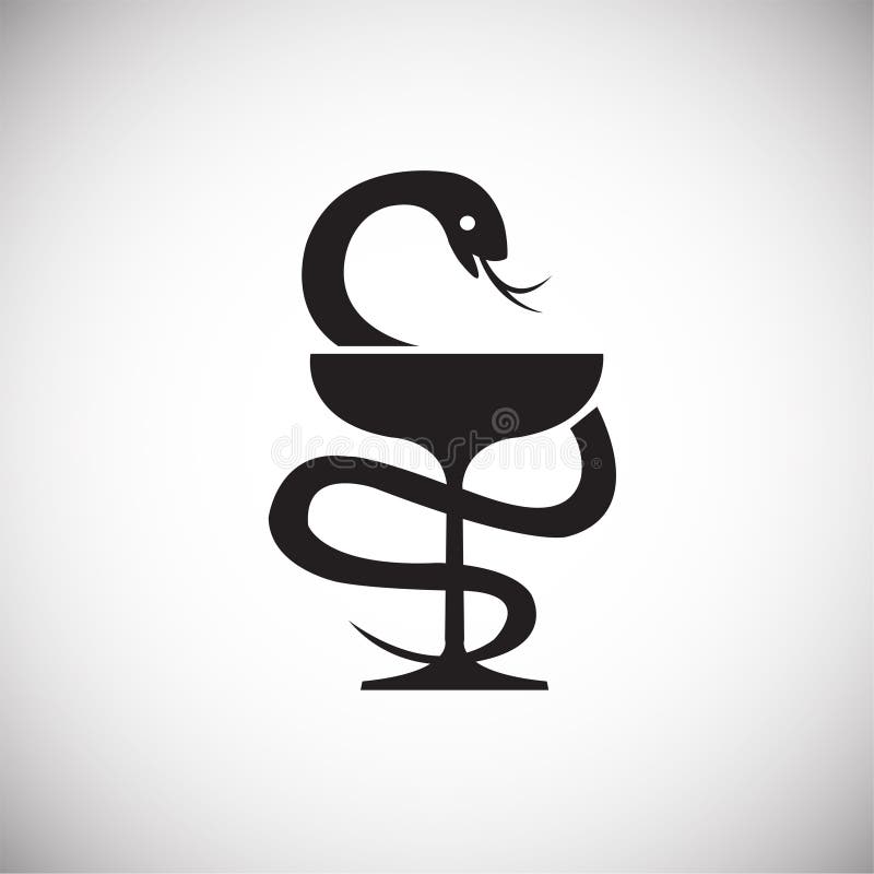 Pharmacy Snake And Cup Medical Symbol Stock Vector - Illustration of ...