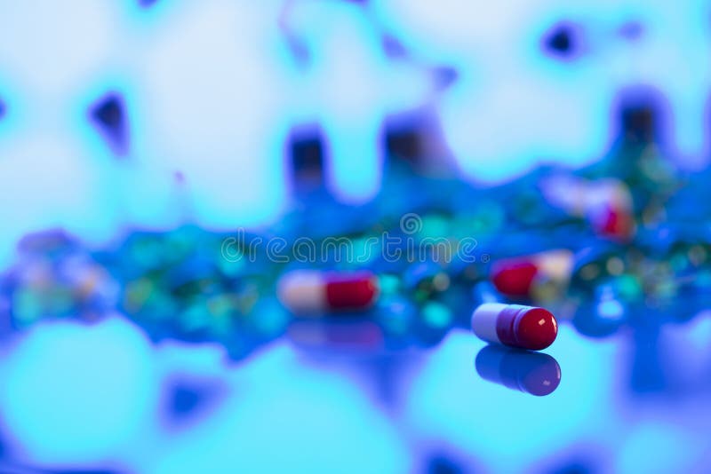 Pharmacy theme. stock image. Image of medication, heap - 98241025