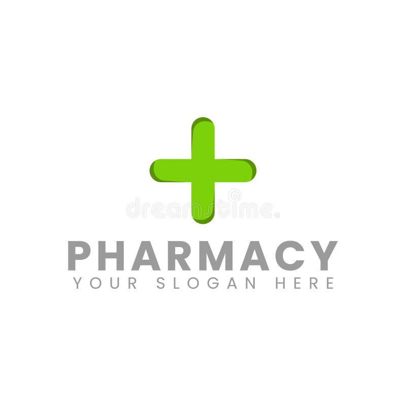 Pharmacy Vector Logo Design Template. Medical Logo Design Stock Vector ...