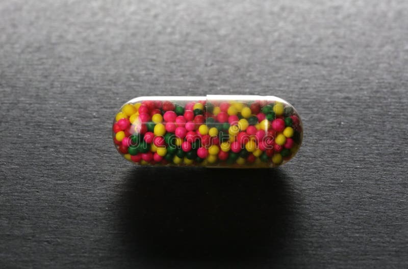 Time released capsule stock photo. Image of clear, chewy - 86402924