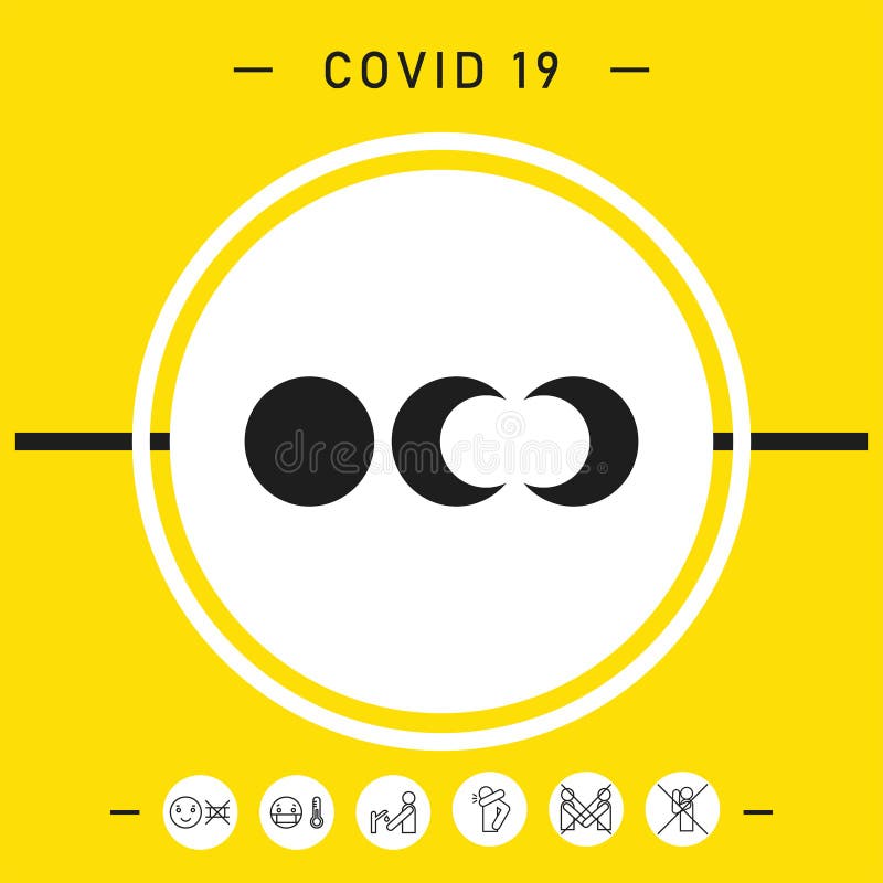 Phases of the Moon Icons. Graphic Elements for Your Design Stock Vector ...