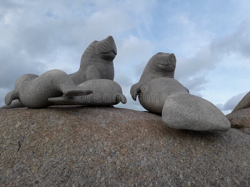 Phayun Carved Rocks are Located by the Sea in Thailand. Editorial Stock ...