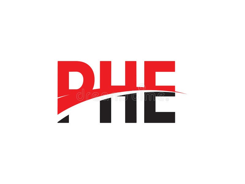 PHE Letter Initial Logo Design Vector Illustration Stock Vector ...