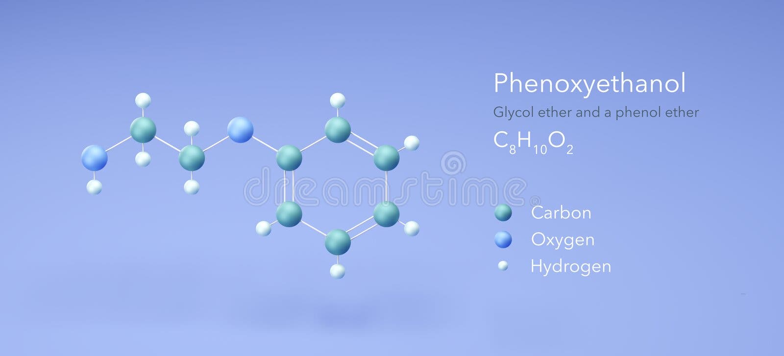 Phenoxyethanol Molecule Stock Illustrations – 24 Phenoxyethanol ...