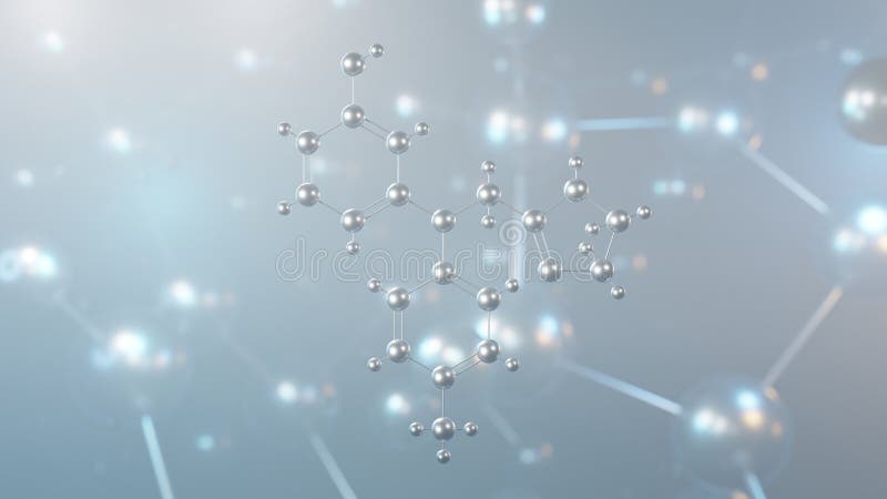 Phentolamine Molecular Structure, 3d Model Molecule, Regitine ...